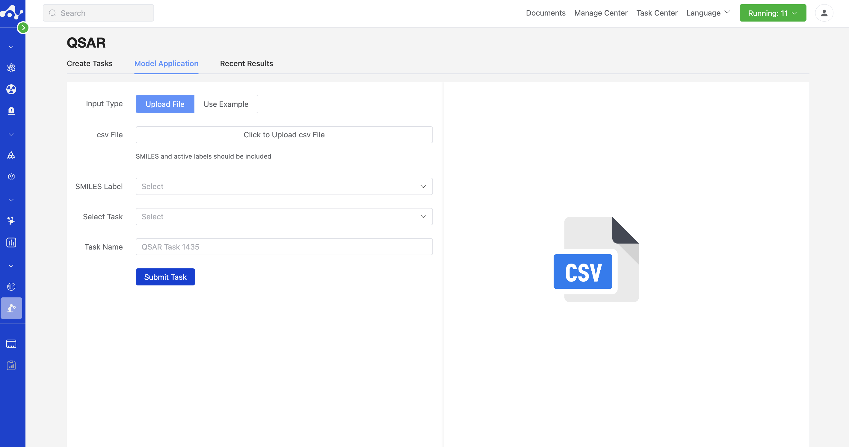 QSAR Construction and Application | DrugFlow Docs